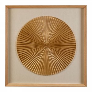 Gold Disc Wall Art - BBWLRT03 | AVIVANA