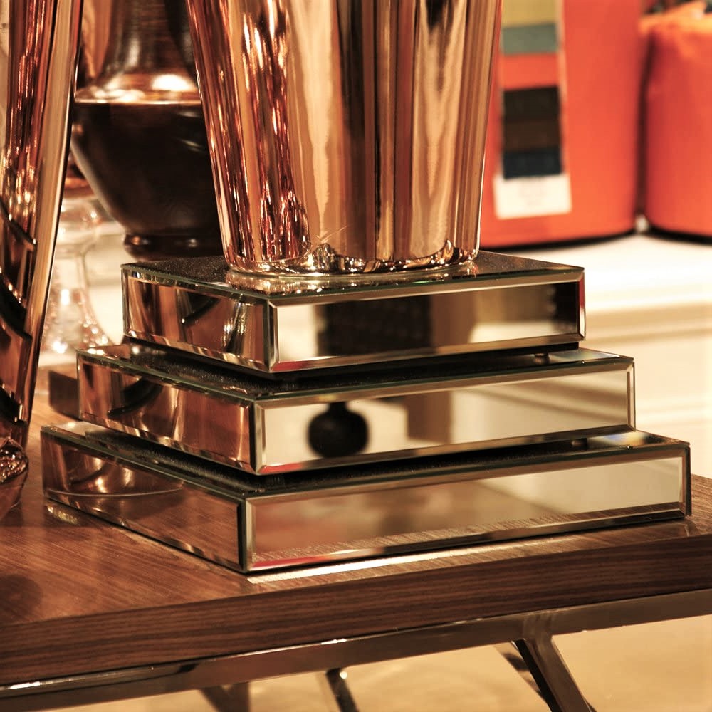 STERLING Mirrored Storage Boxes | AVIVANA